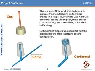 Shadow cap conformal cooling study | PPT