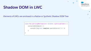 Shadow DOM, CSS and Styling Hooks in LWC what you need to know | PDF