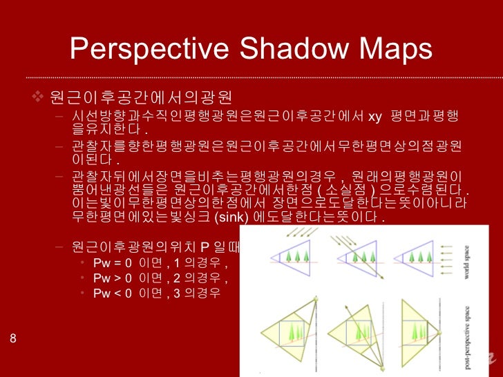 Shadow mapping 정리