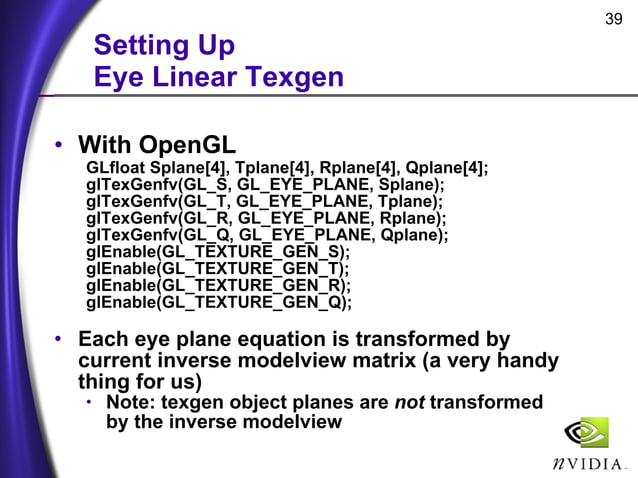 Shadow Mapping with Today's OpenGL Hardware | PPT