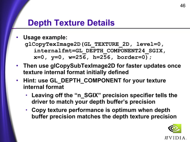 Shadow Mapping With Today S Opengl Hardware Ppt