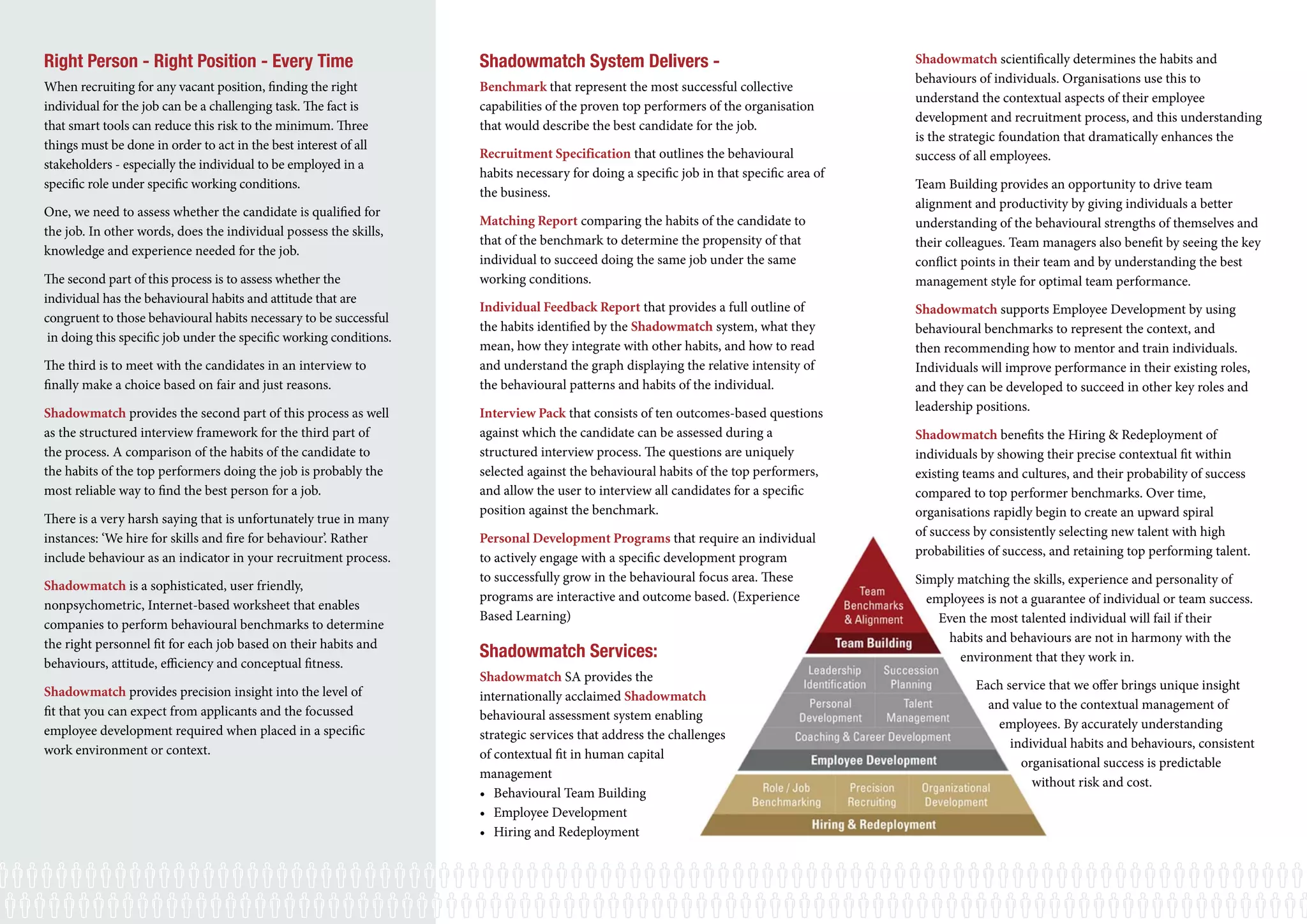 Shadowmatch Brochure SA | PDF