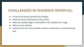 Shadow removal using Image Processing (Case study and code ...