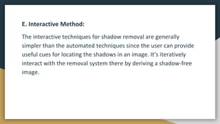 Shadow removal using Image Processing (Case study and code ...