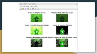 Shadow removal using Image Processing (Case study and code ...