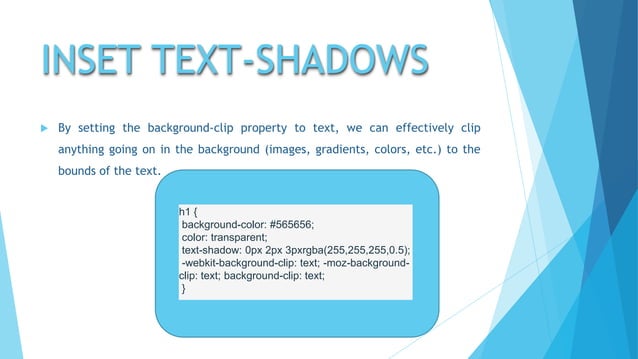 Shadows Effects in CSS | PPTX