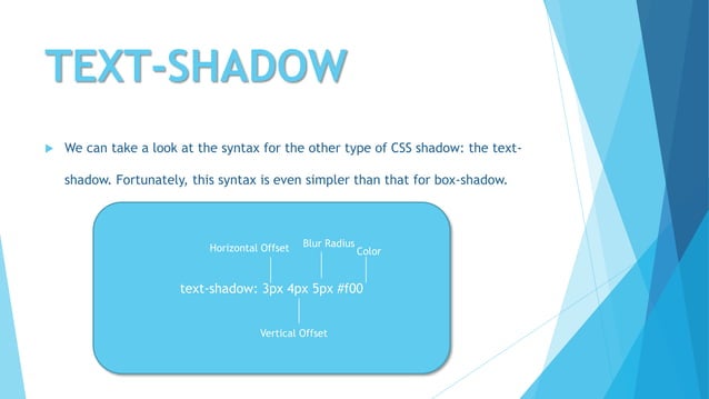 Shadows Effects in CSS | PPTX