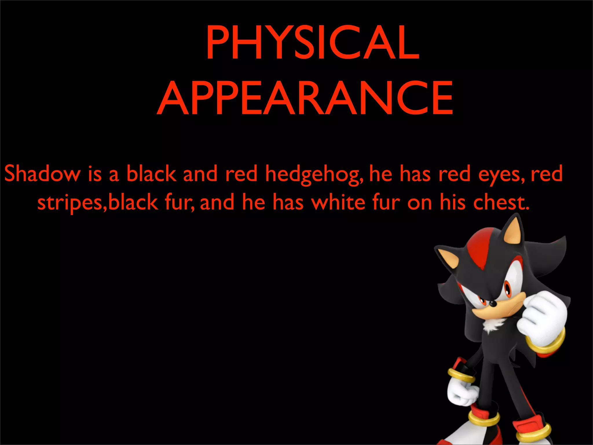Shadow the hedgehog | PDF