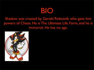 Shadow the hedgehog | PDF