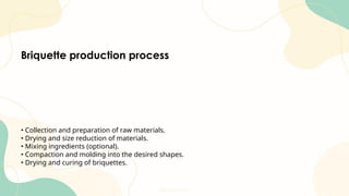 Shadreck final presentation on briquette production april 2025.pptx