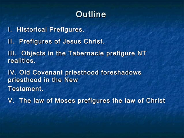 Class to be taught in San Diego: Jesus in the Old Testament | PPT