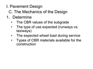 Pavement design in civil engineering | PPT