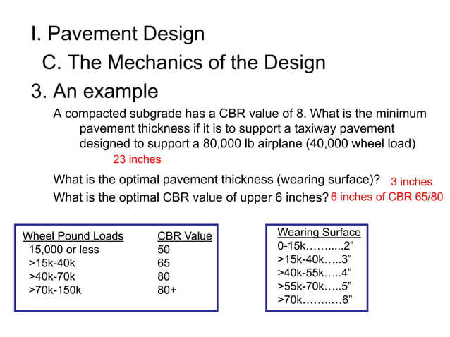 Civil engineering Pavement Design | PPT