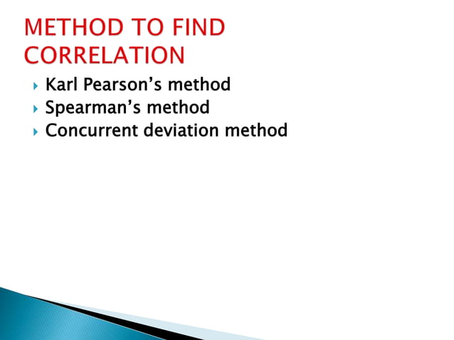 Procedure For Finding Correlation Coefficient Ppt