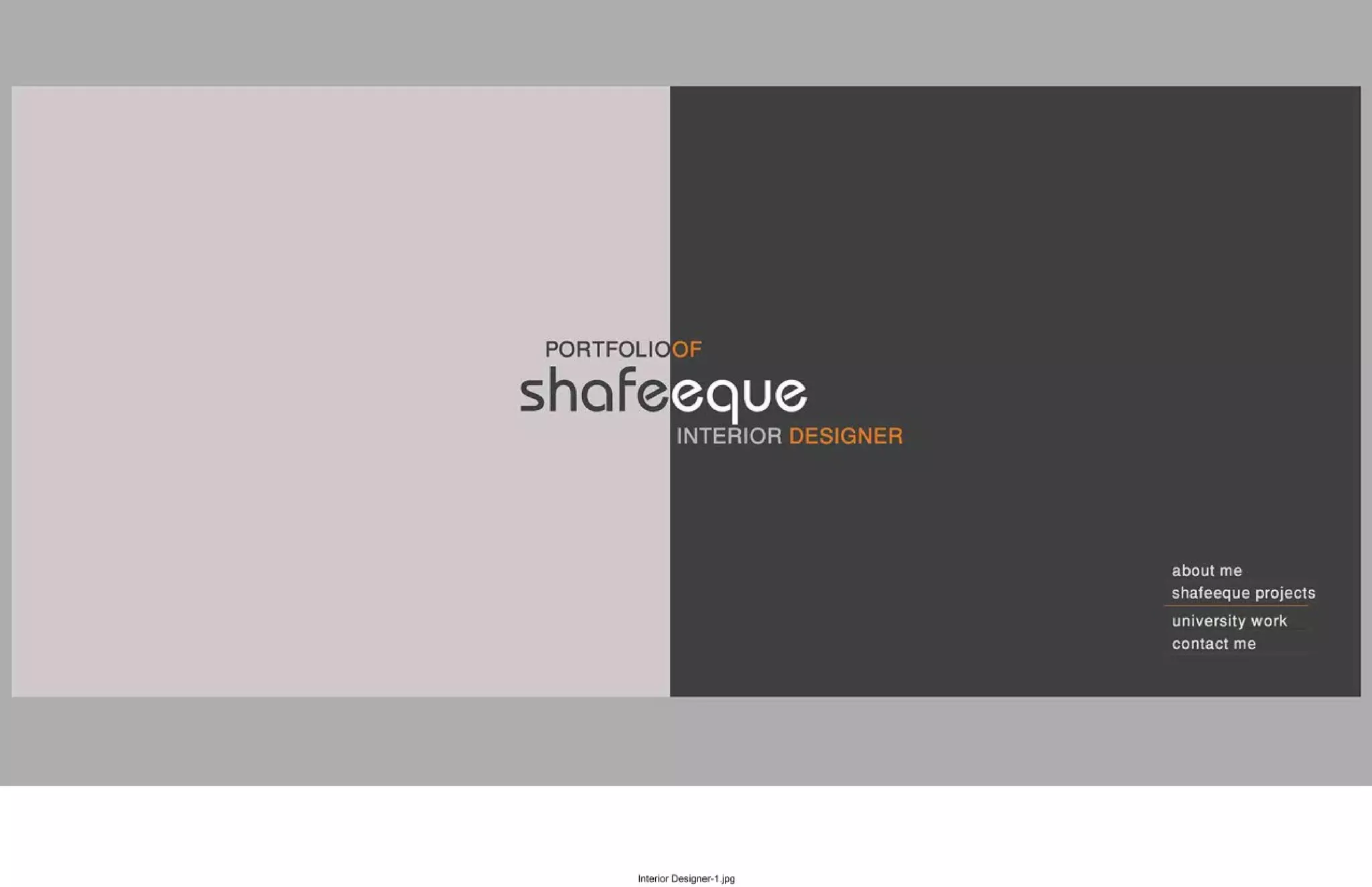 Shafeeque portfolio | PDF