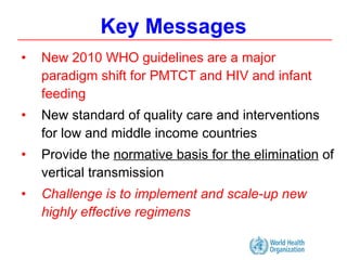 Use of Antiretroviral Drigs for Treating Pregnant Women and Preventing ...