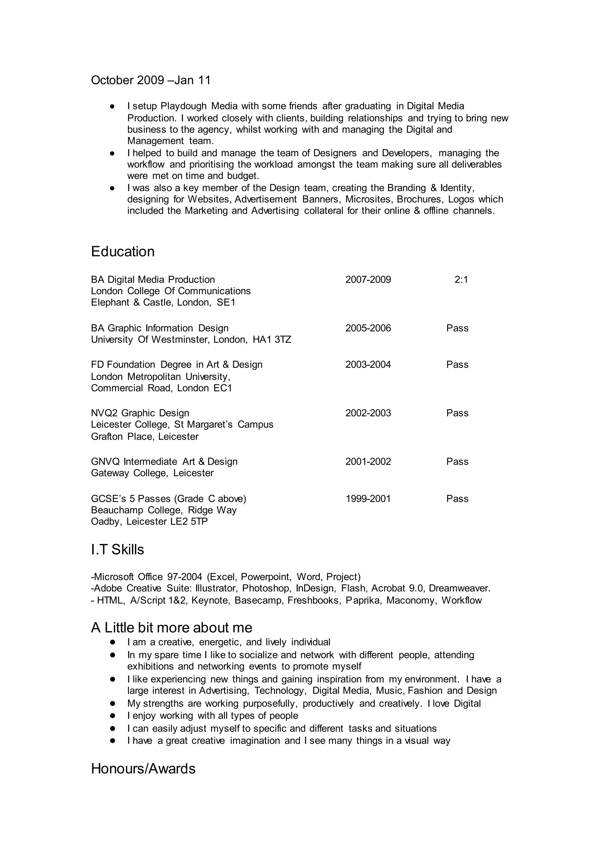 Shafiq Adam CV_2016 | DOCX