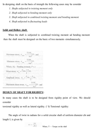 Shaft | DOCX | Physics | Science