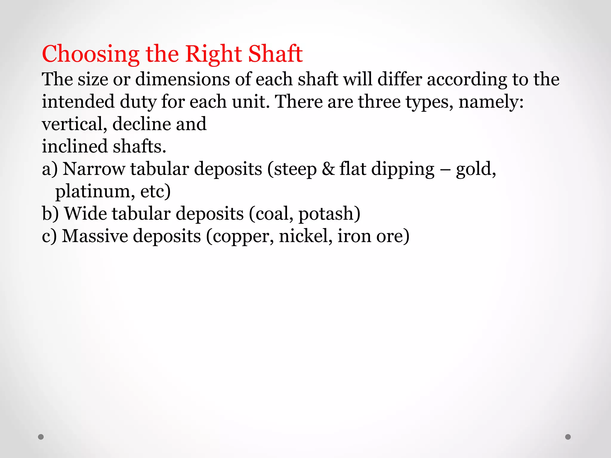 Shaft | PPTX