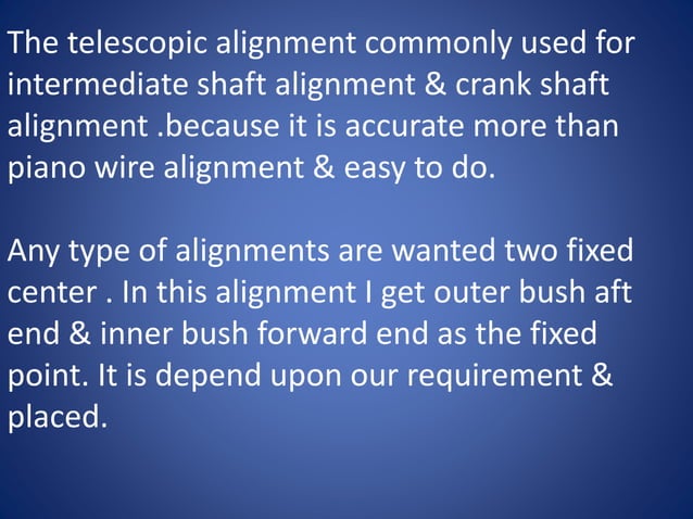 Shaft alignment | PPTX