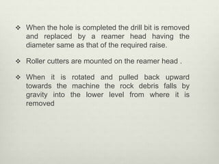 Shaft boring methods | PPTX