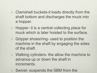 Shaft boring methods | PPTX