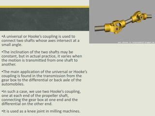 Shaft couplings | PPTX