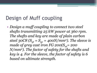 Shaft couplings1 | PPTX