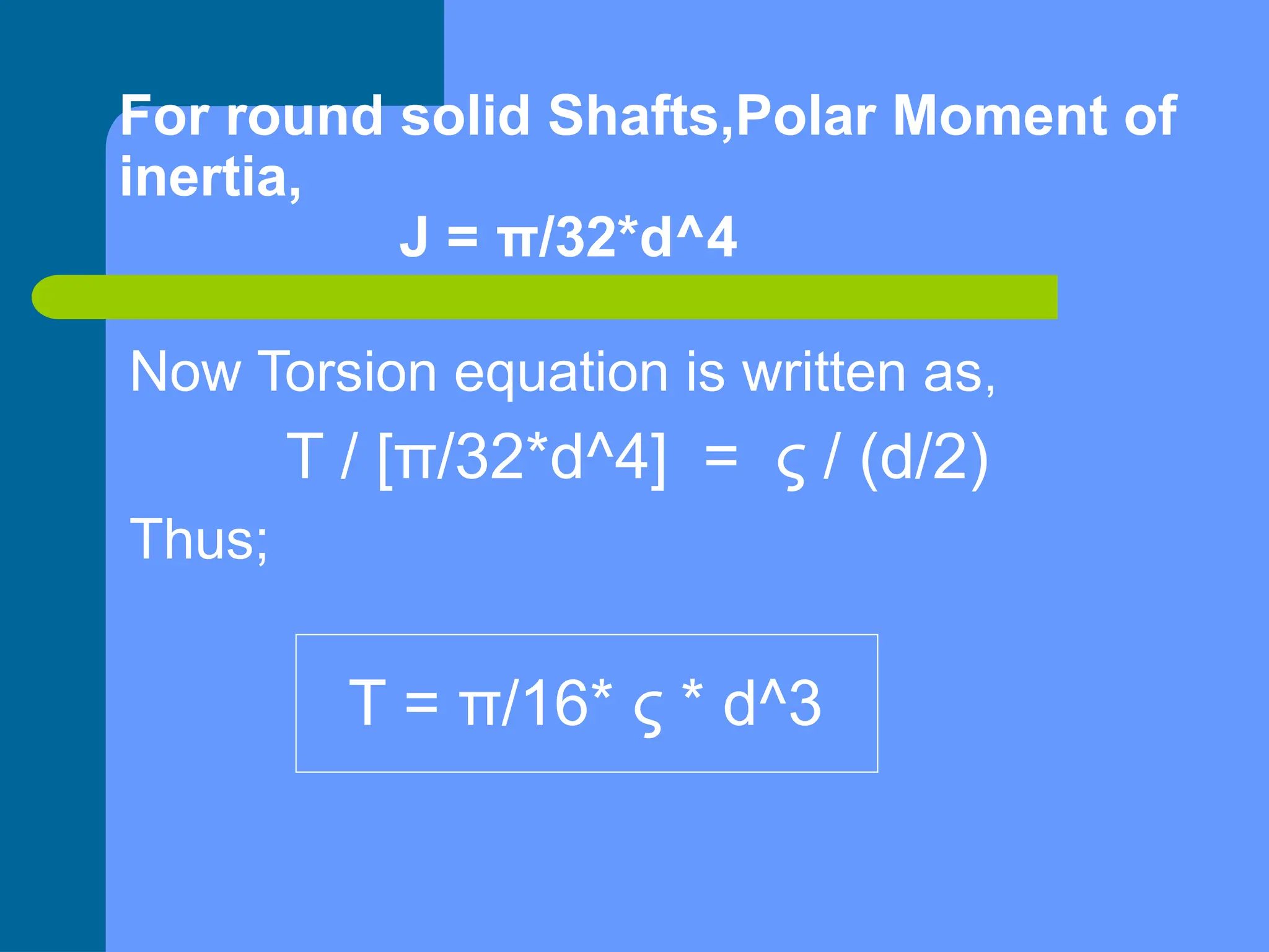 VARIOUS a shaft for engineering design.pptx