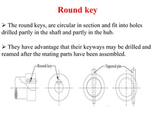Shaft & keys (machine design & industrial drafting ) | PPT