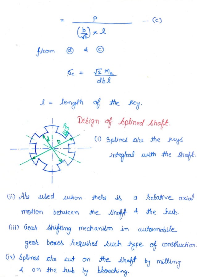 Shafts Keys and Couplings Explained | PDF