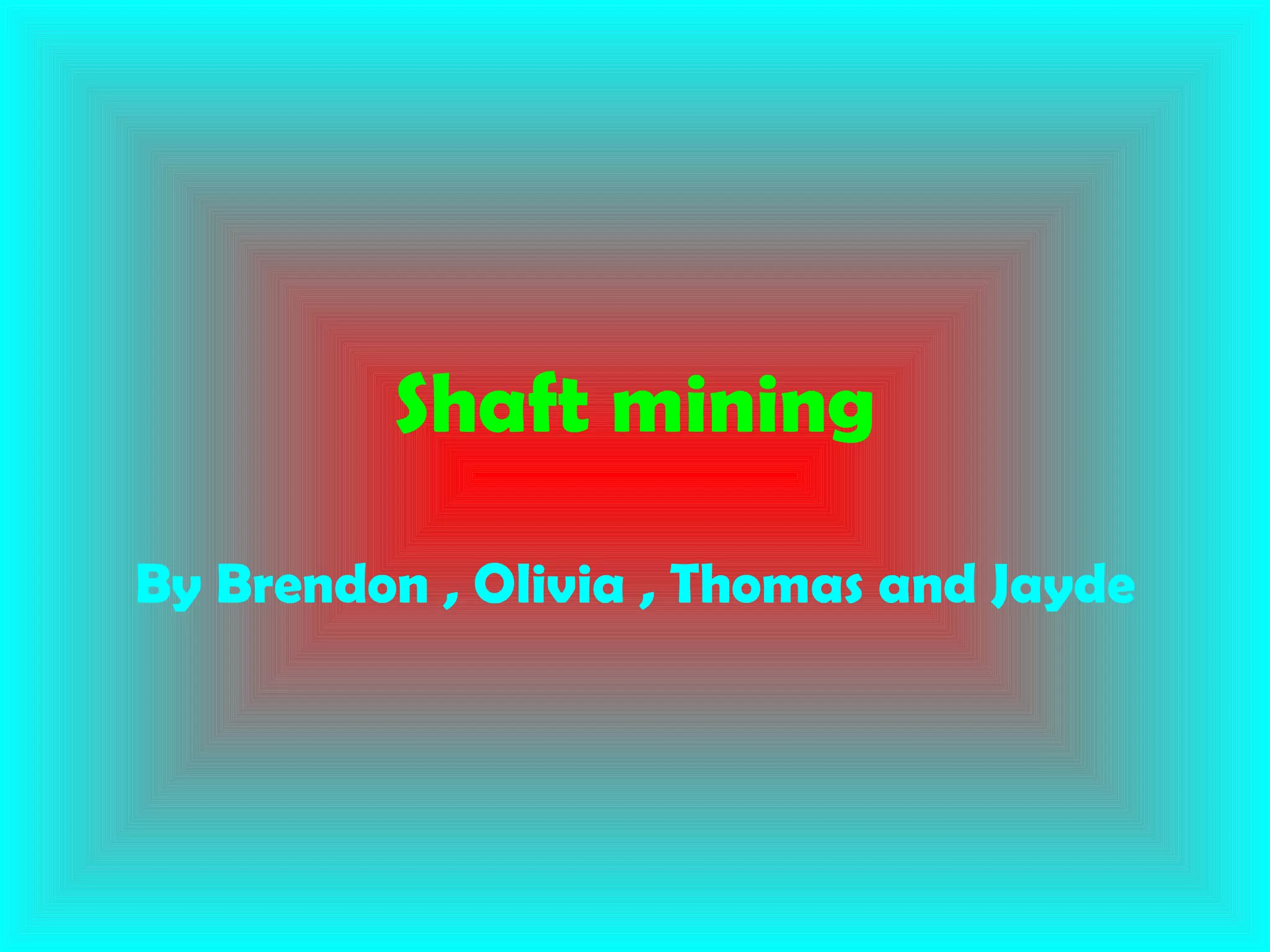 Shaft Mining 2 | PPT