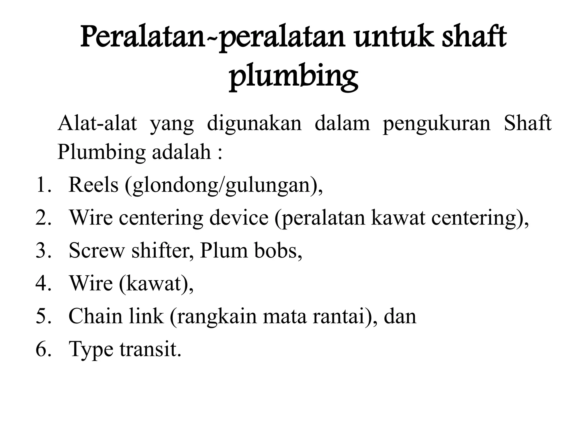 Shaft plumbing ppt | PPTX