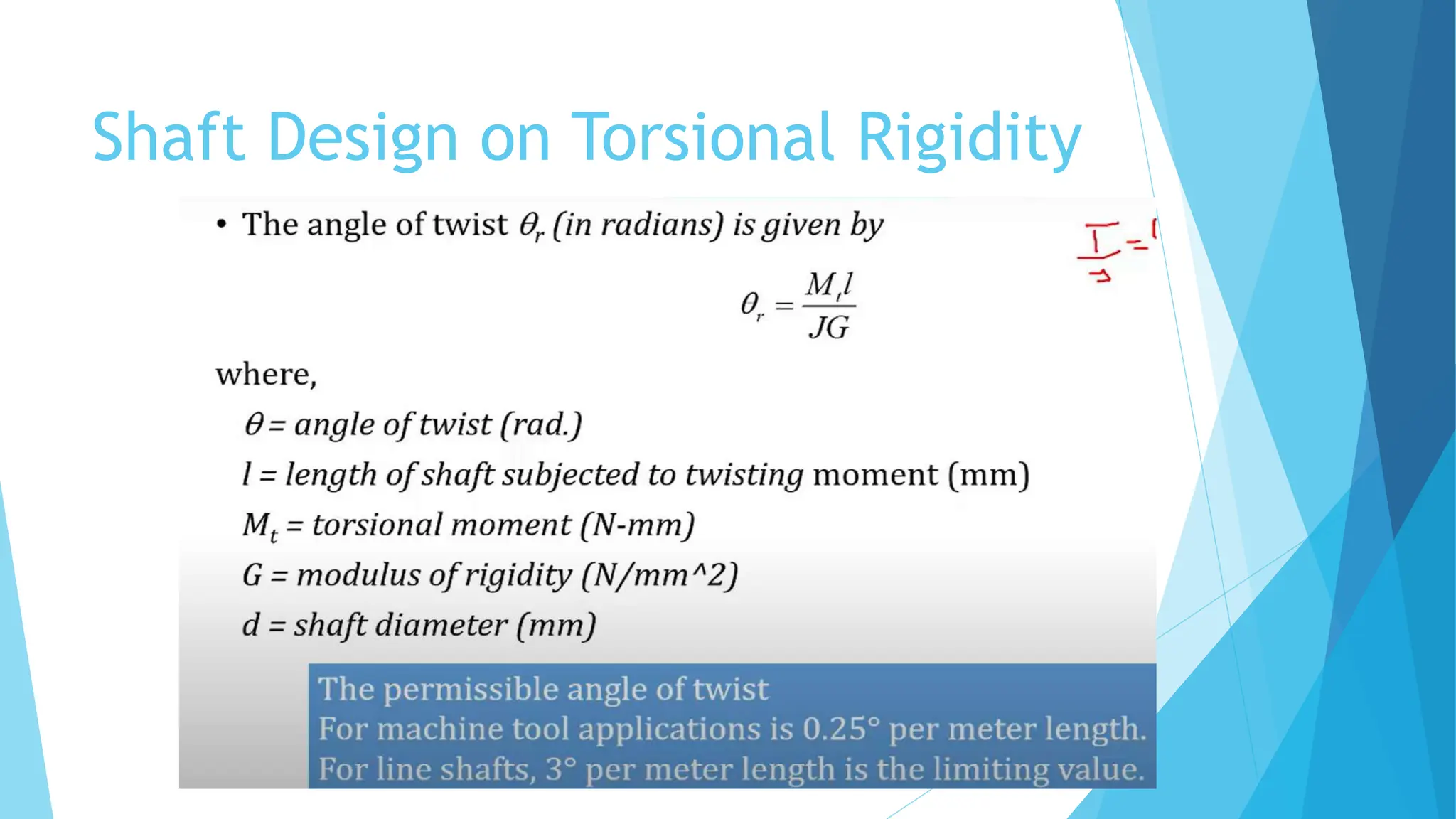 SHAFTS And Its Mechanical Properties.pptx