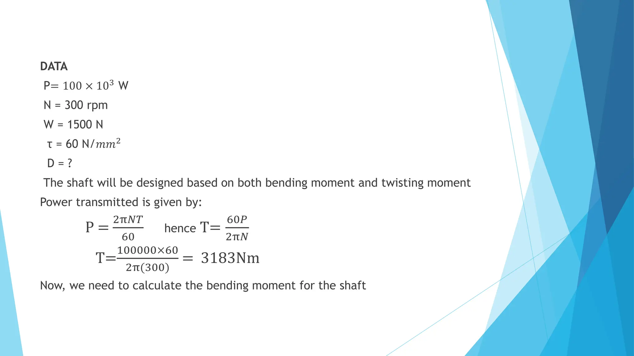 SHAFTS And Its Mechanical Properties.pptx