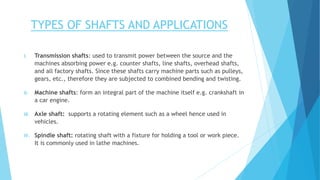 SHAFTS And Its Mechanical Properties.pptx
