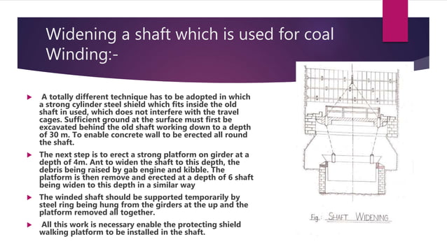 Shaft sinking | PPTX