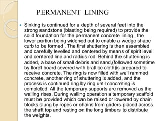 Shaft sinking 1 | PPTX
