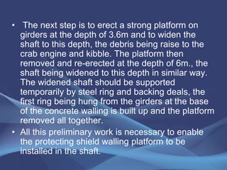 Shaft sinking 2 | PPTX