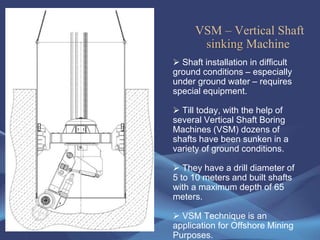 Shaft sinking 2 | PPTX