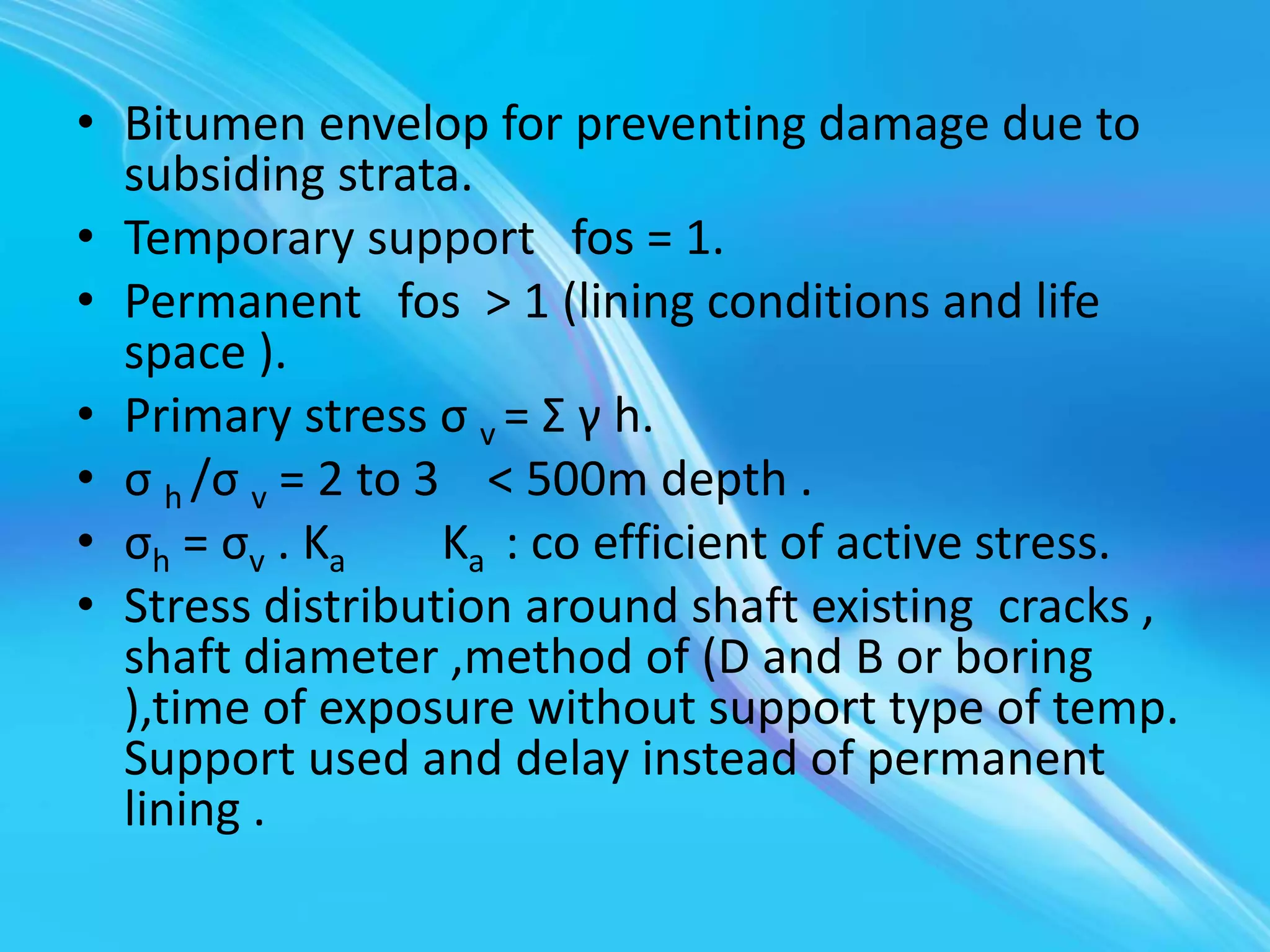 Shaft sinking operation | PPTX