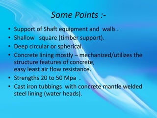 Shaft sinking operation | PPTX