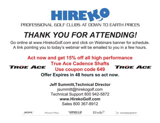 Basics of Golf Club Shaft Trimming | PDF