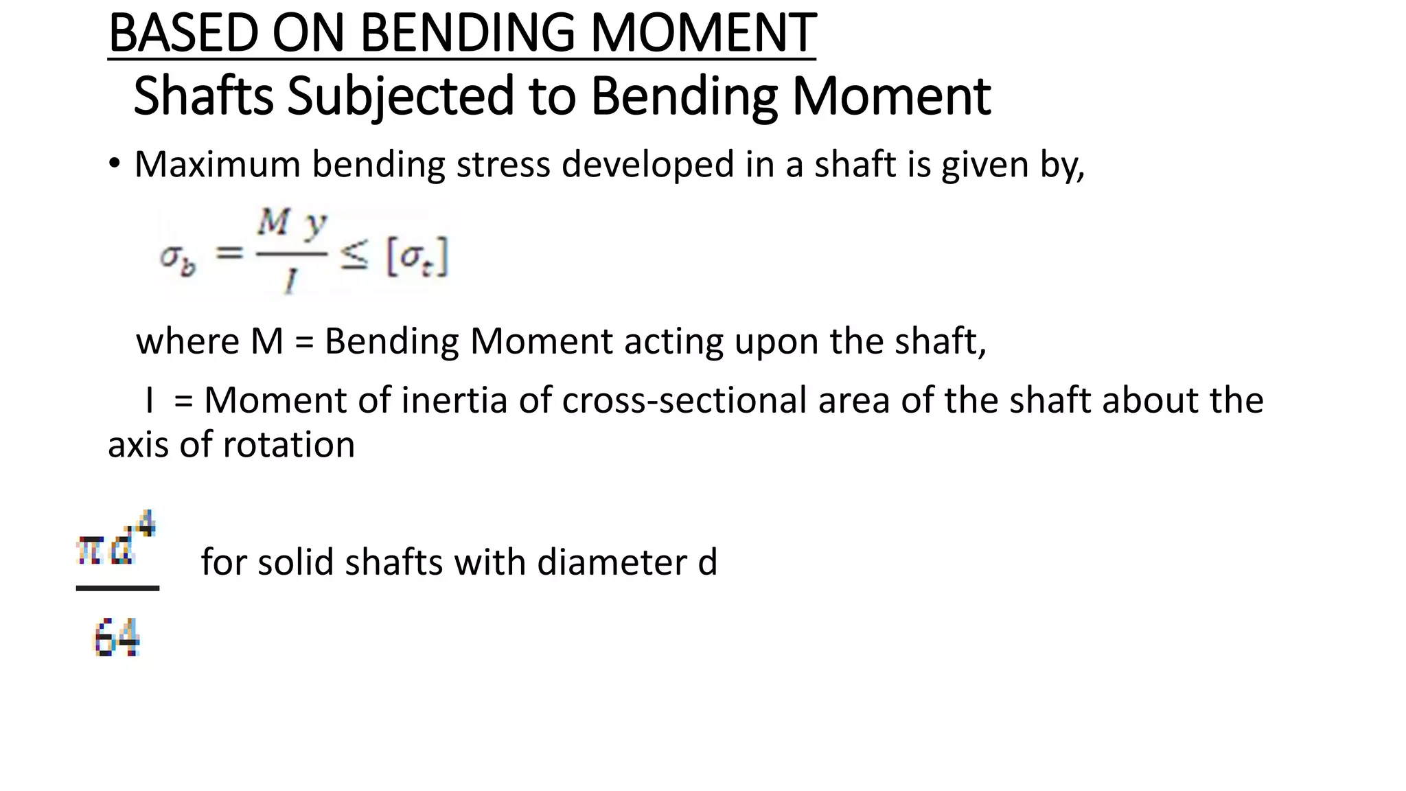 Shaft under combined loading | PPTX