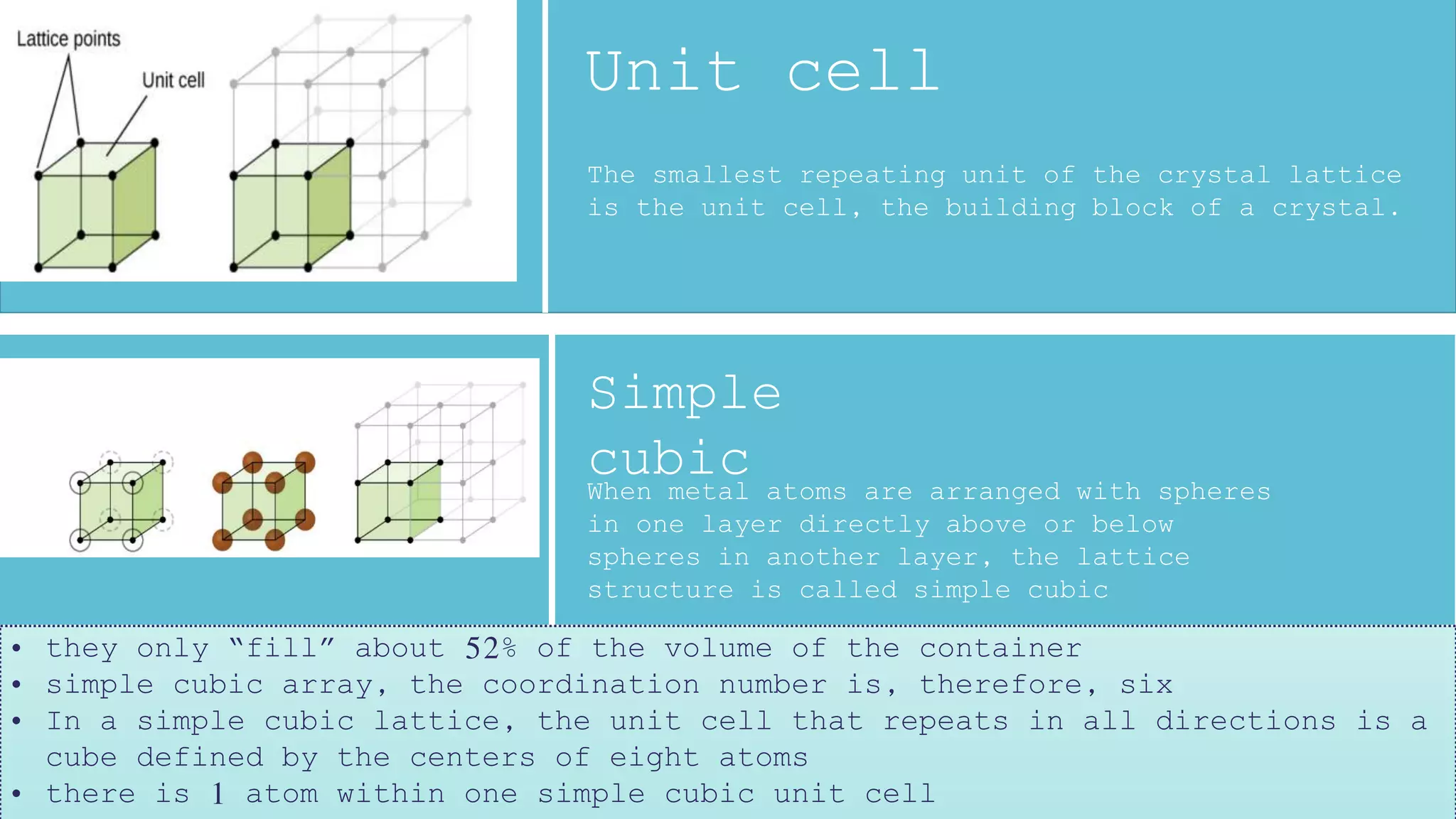 Crystal structure and crystal defects | PPT