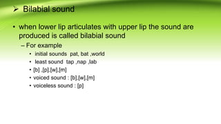Place of articulation | PPTX
