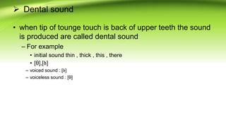 Place of articulation | PPTX