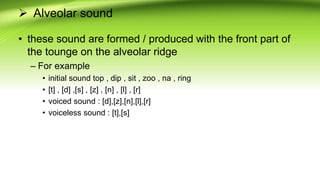 Place of articulation | PPTX