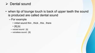 Place of articulation | PPTX
