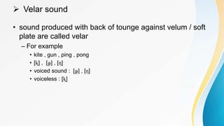 Place of articulation | PPTX